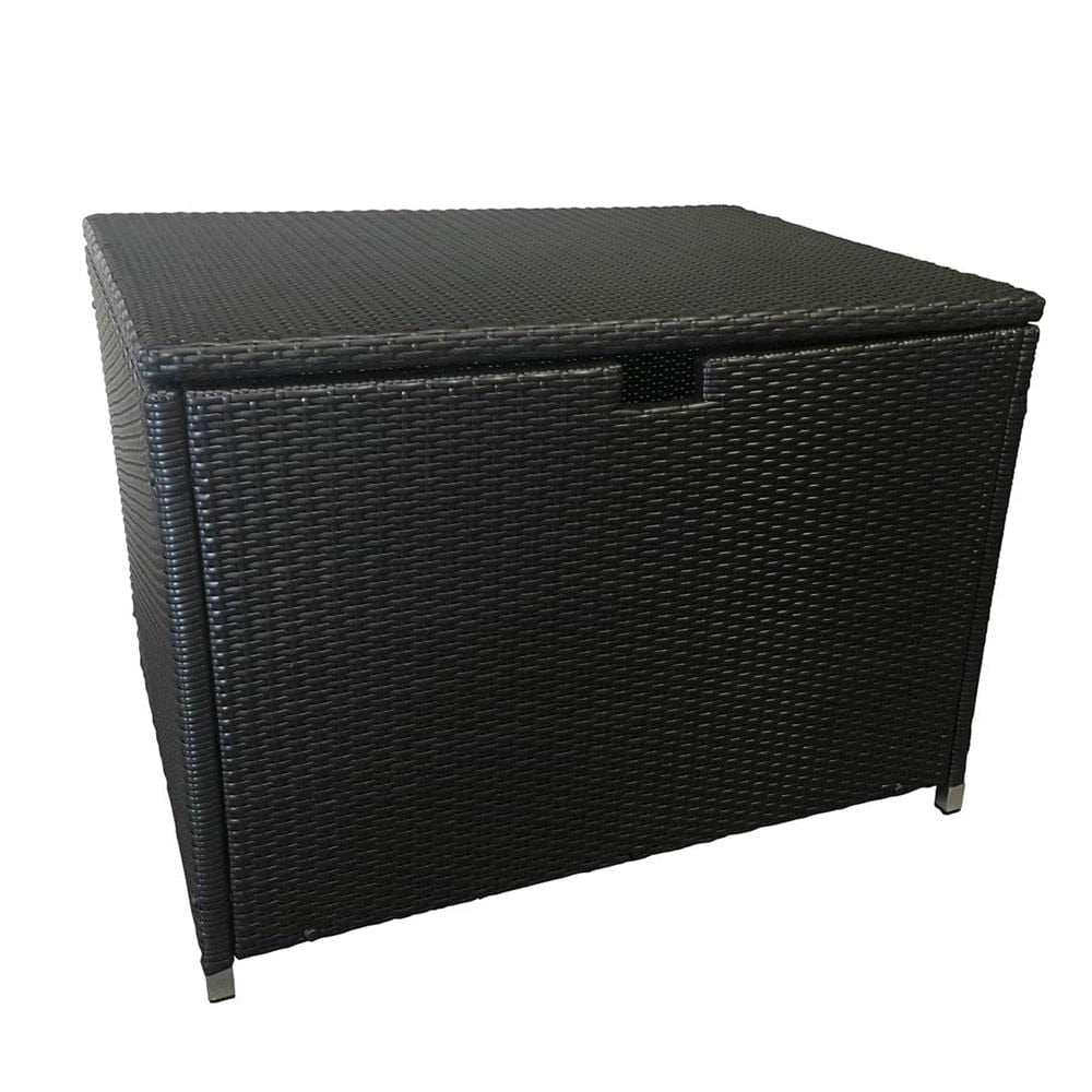 Alpha Outdoor Wicker Storage Box - Bay Gallery Furniture