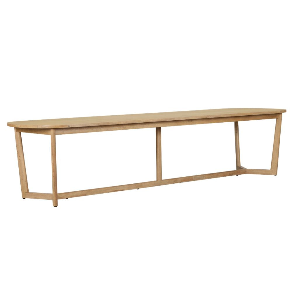 Kingscliff 3.5m Rectangle Indoor Timber Dining Table - Bay Gallery ...
