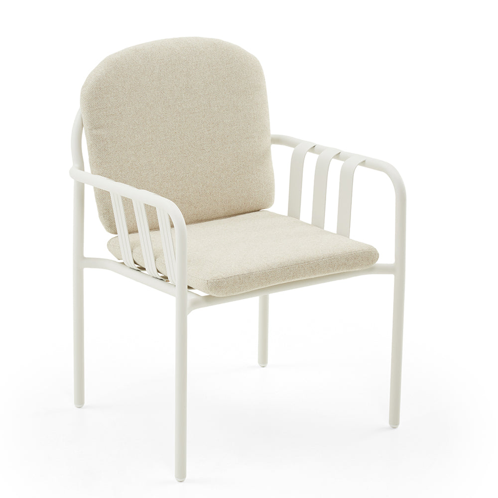 Mornington Outdoor 1.5m Round Dining Setting with 6 Chairs - Bay ...